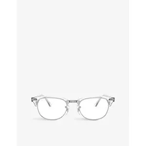 Ray-ban Clubmaster Square Glasses - None/clear