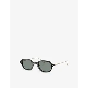Giorgio Armani Rectangular-frame Sunglasses - Black