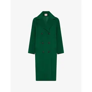 OMNES Tina Double-breasted Woven Coat