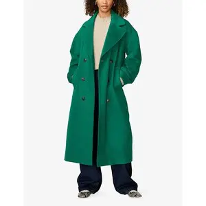 OMNES Tina Double-breasted Woven Coat