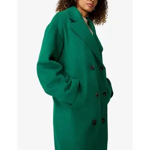 OMNES Tina Double-breasted Woven Coat