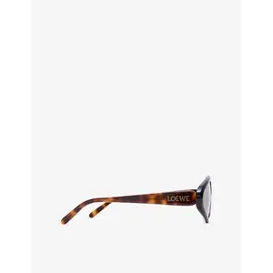 Loewe Triangle Slim Acetate Sunglasses