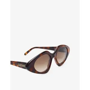 Loewe Triangle Slim Acetate Sunglasses