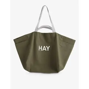 HAY Cotton Tote Bag - Olive