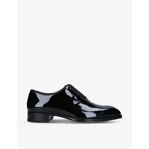 TOM FORD Elkan Patent Leather Oxford Shoes