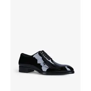 TOM FORD Elkan Patent Leather Oxford Shoes