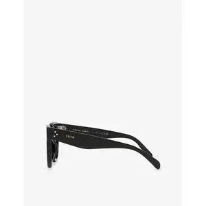 Celine Rectangle-frame Acetate Sunglasses