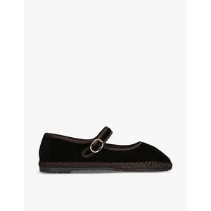 Flabelus Contrast Stitching Flats For Women
