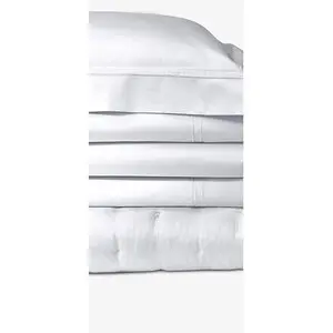 YVES DELORME Triomphe Cotton Duvet Cover - Blanc