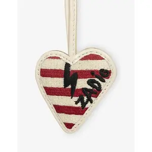 Zadig&Voltaire Heart Leather Keyring