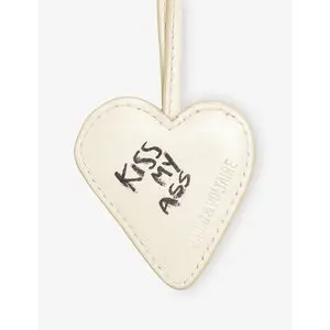 Zadig&Voltaire Heart Leather Keyring