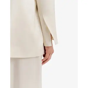 MALINA Liv Wrap Satin Blazer