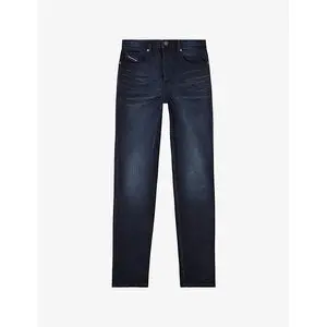 DIESEL® D-definitive Tapered-leg Denim-blend Jeans