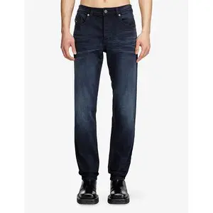 DIESEL® D-definitive Tapered-leg Denim-blend Jeans