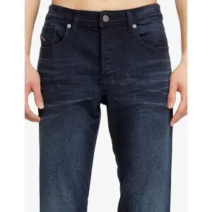 DIESEL® D-definitive Tapered-leg Denim-blend Jeans