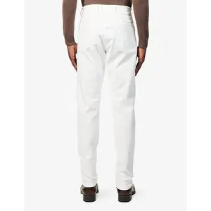 Eleventy Straight-leg Corduroy Cotton Blend Trousers