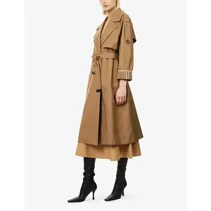 Max Mara Oversized Twill Woven Trench Coat