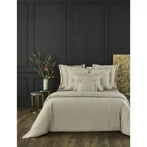 YVES DELORME Triomphe Cotton Flat Sheet - Pierre