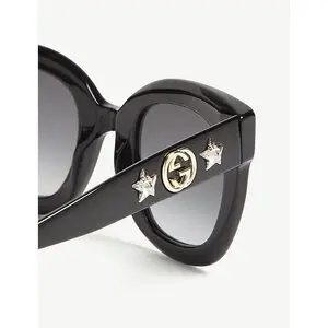 Gucci Gg0208 Oval-frame Sunglasses