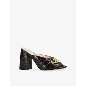 Valentino Garavani Vlogo 95 Leather Heeled Mules