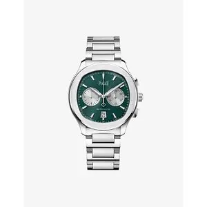 PIAGET Polo Chronograph Stainless Steel Watch 42mm - Silver