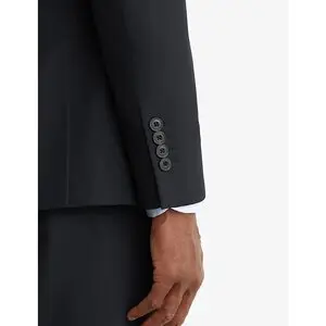 REISS Graduate Single-breasted Woven Suit Blazer