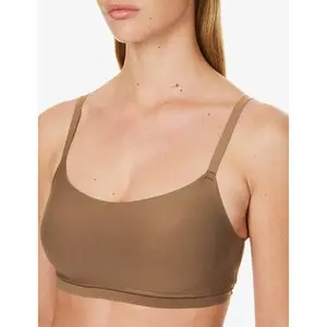 Chantelle Soft Stretch Smooth Padded Bralette - Cocoa