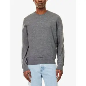 TOM FORD Fine-gauge Wool Jumper - Light Charcoal