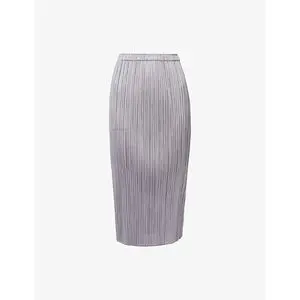 Issey Miyake Knitted Midi Skirt