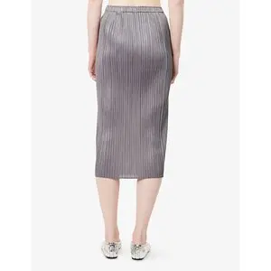 Issey Miyake Knitted Midi Skirt