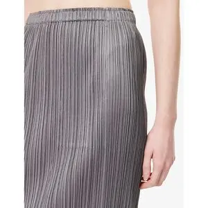 Issey Miyake Knitted Midi Skirt