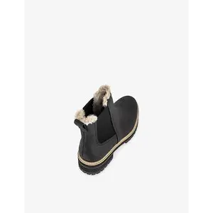 Toms Bennet Lined Suede Ankle Boots