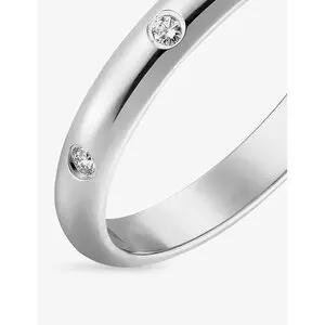 Cartier 1895 Wedding Band With Diamonds