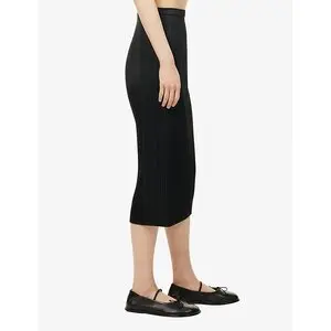 Issey Miyake Pleated Midi Skirt