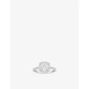APM MONACO Square Cubic Zirconia Ring - Silver