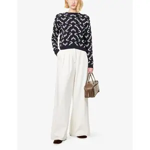 Max Mara Jacquard Knitted Jumper