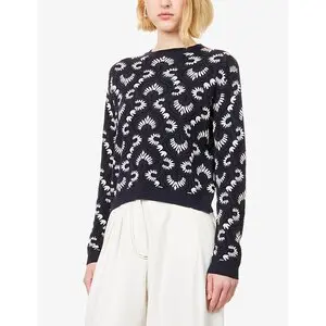 Max Mara Jacquard Knitted Jumper