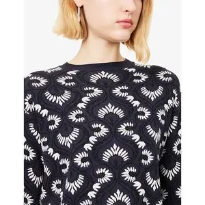 Max Mara Jacquard Knitted Jumper