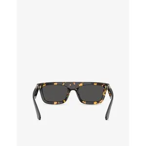 Burberry Pillow-frame Acetate Sunglasses