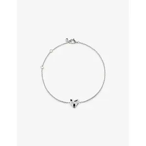Monica Vinader Heart-charm Sterling- Bracelet - Silver