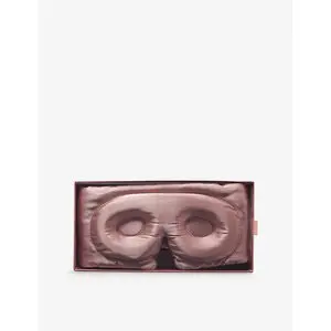 DROWSY SLEEP CO. Brand-embroidered Padded Silk Sleep Mask