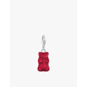 THOMAS SABO X Haribo Sterling-silver And Crystal Glass Charm - 925 Silver & Red