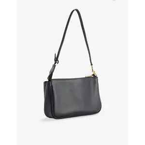 Balenciaga Rodeo Sling Leather Pouch - Black
