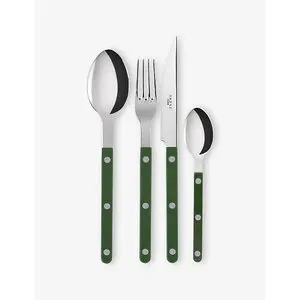 SABRE Bistrot 4-piece Stainless-steel Cutlery Set - Green
