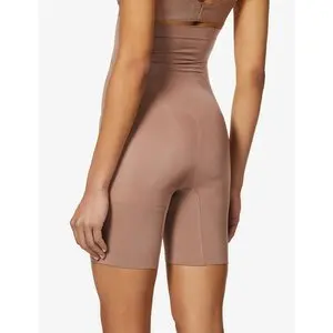 Spanx Sculpt™ Oncore High-waisted Mid-thigh Short - Cafe Au Lait