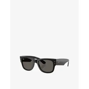 Ray-ban Mega Wayfarer Propionate Sunglasses - Black