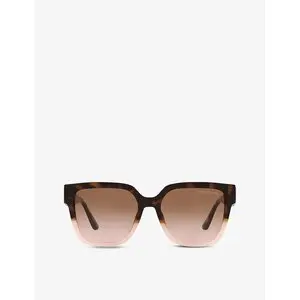 Michael Kors Square-frame Acetate Sunglasses - Pink