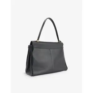 Balenciaga Rodeo Large Leather Top-handle Bag - Black