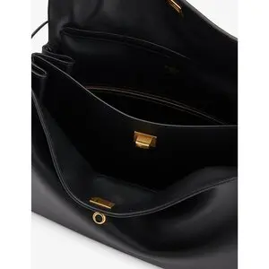 Balenciaga Rodeo Large Leather Top-handle Bag - Black