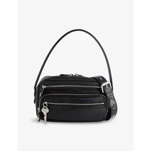 Acne Studios Leather Shoulder Bag - Black